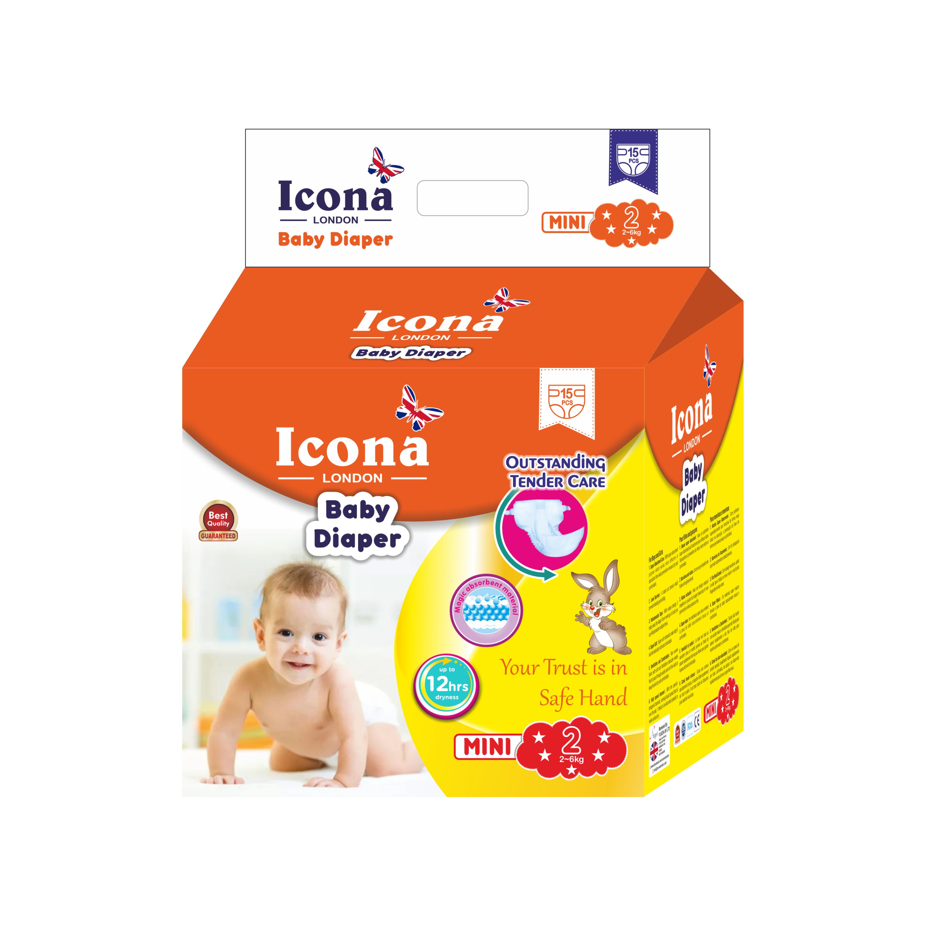 Premium Baby Diapers (Mini) – Icona London