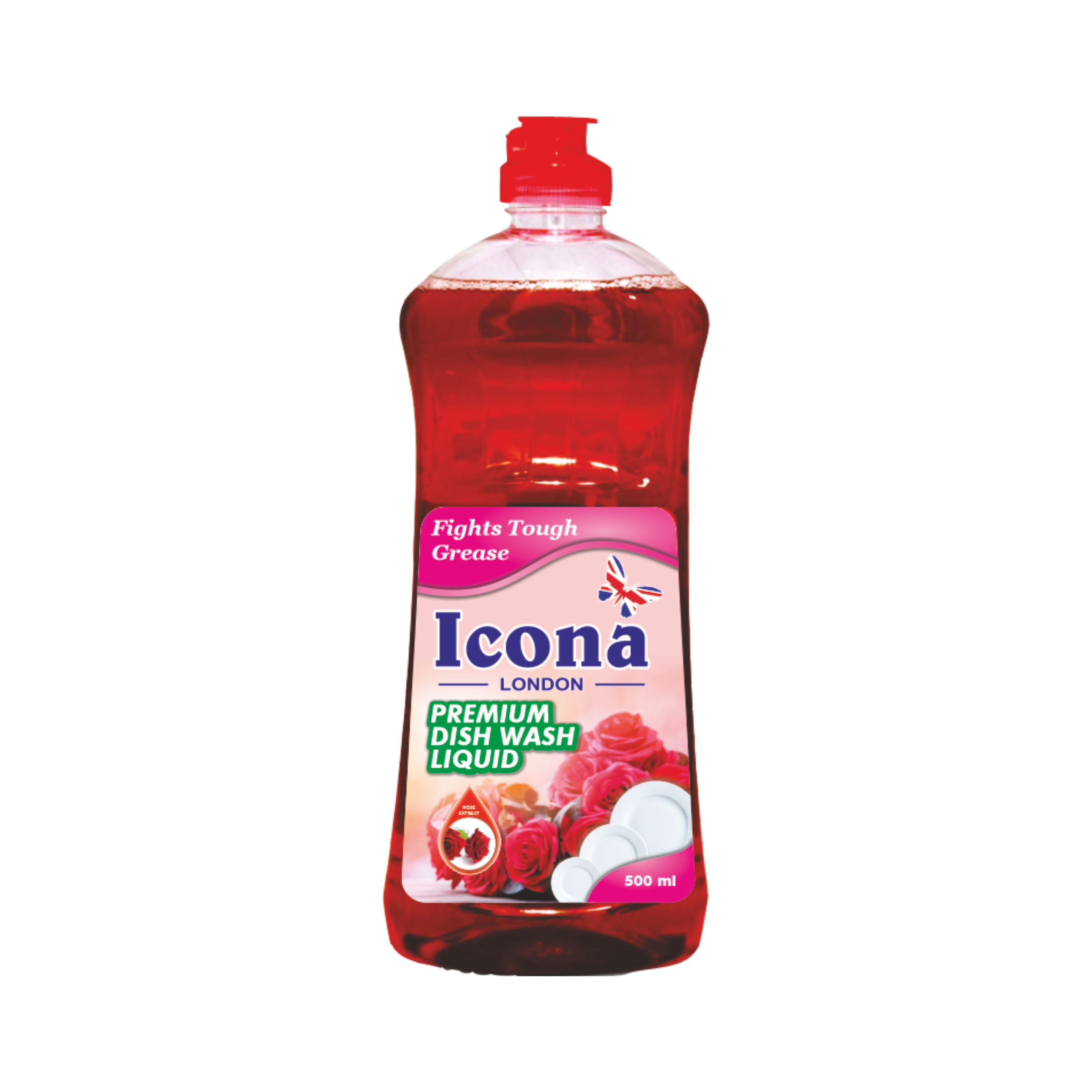 Premium Dish Wash Liquid (Rose) – Icona London