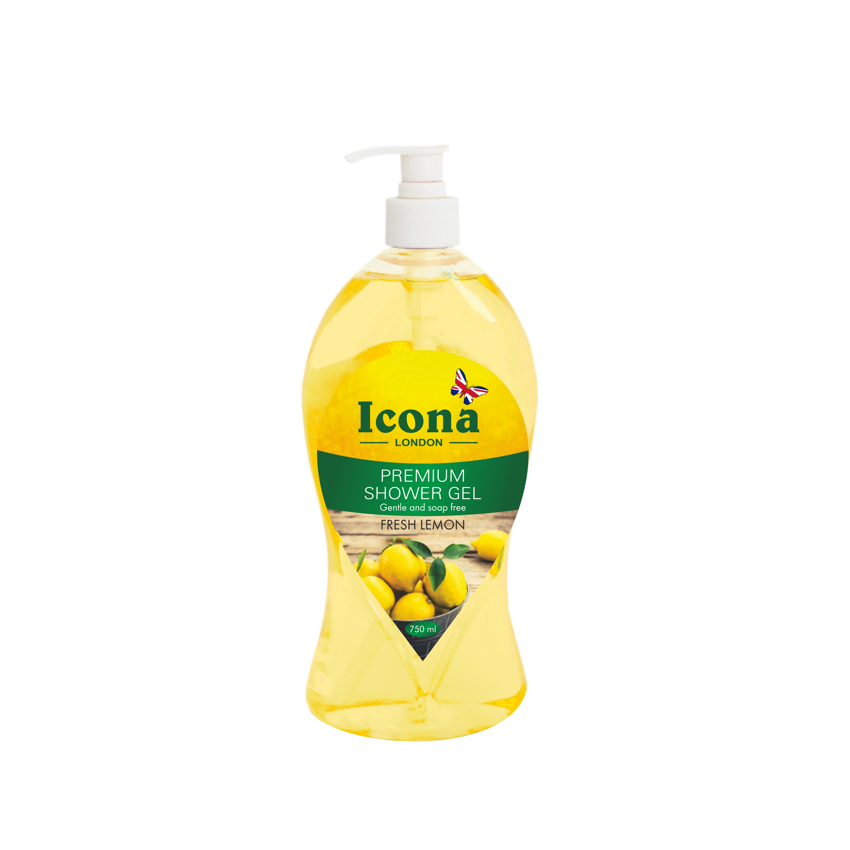 Premium Shower gel (Fresh Lemon) – Icona London
