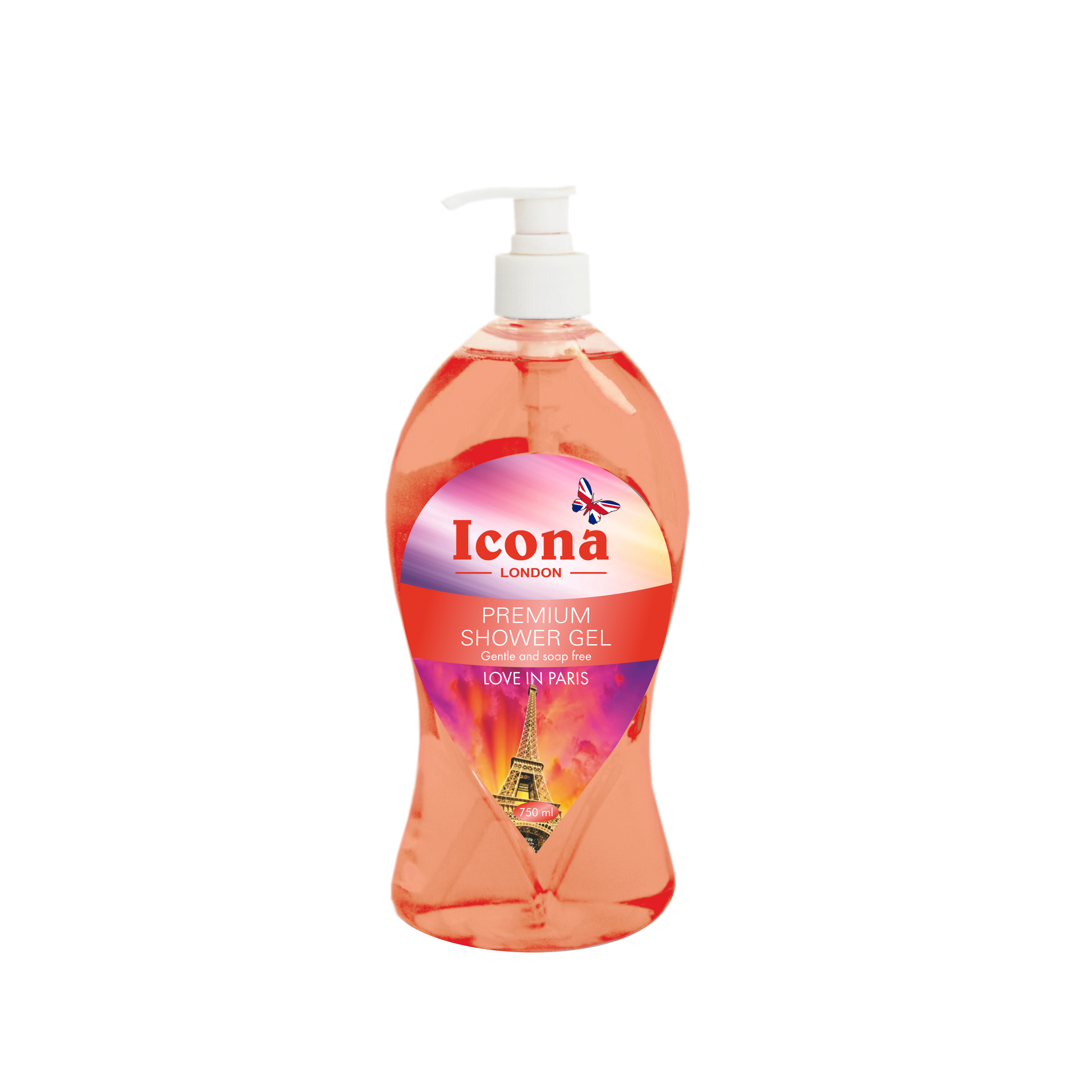 Premium Shower gel (Love In Paris) – Icona London