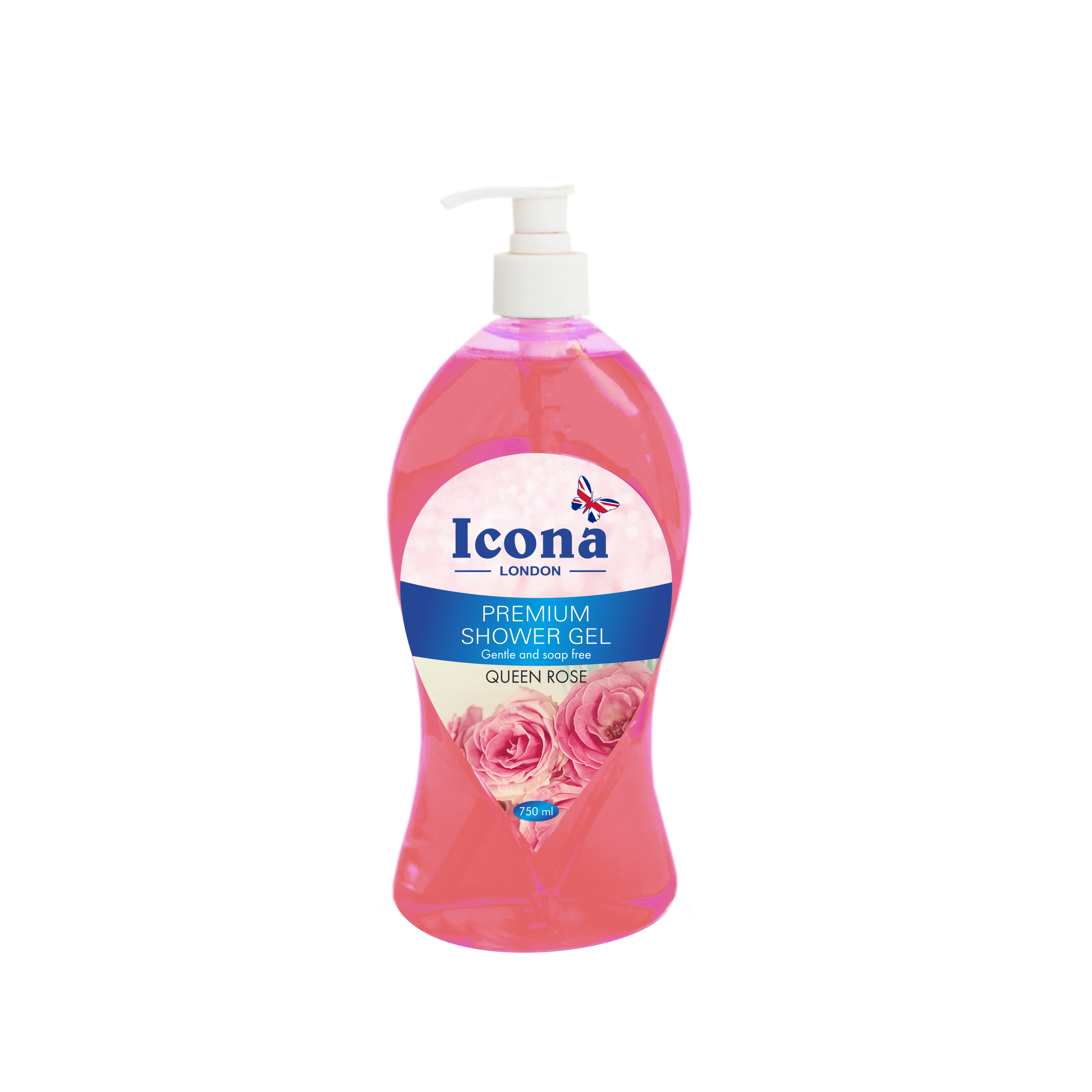 Premium Shower gel (Queen Rose) – Icona London