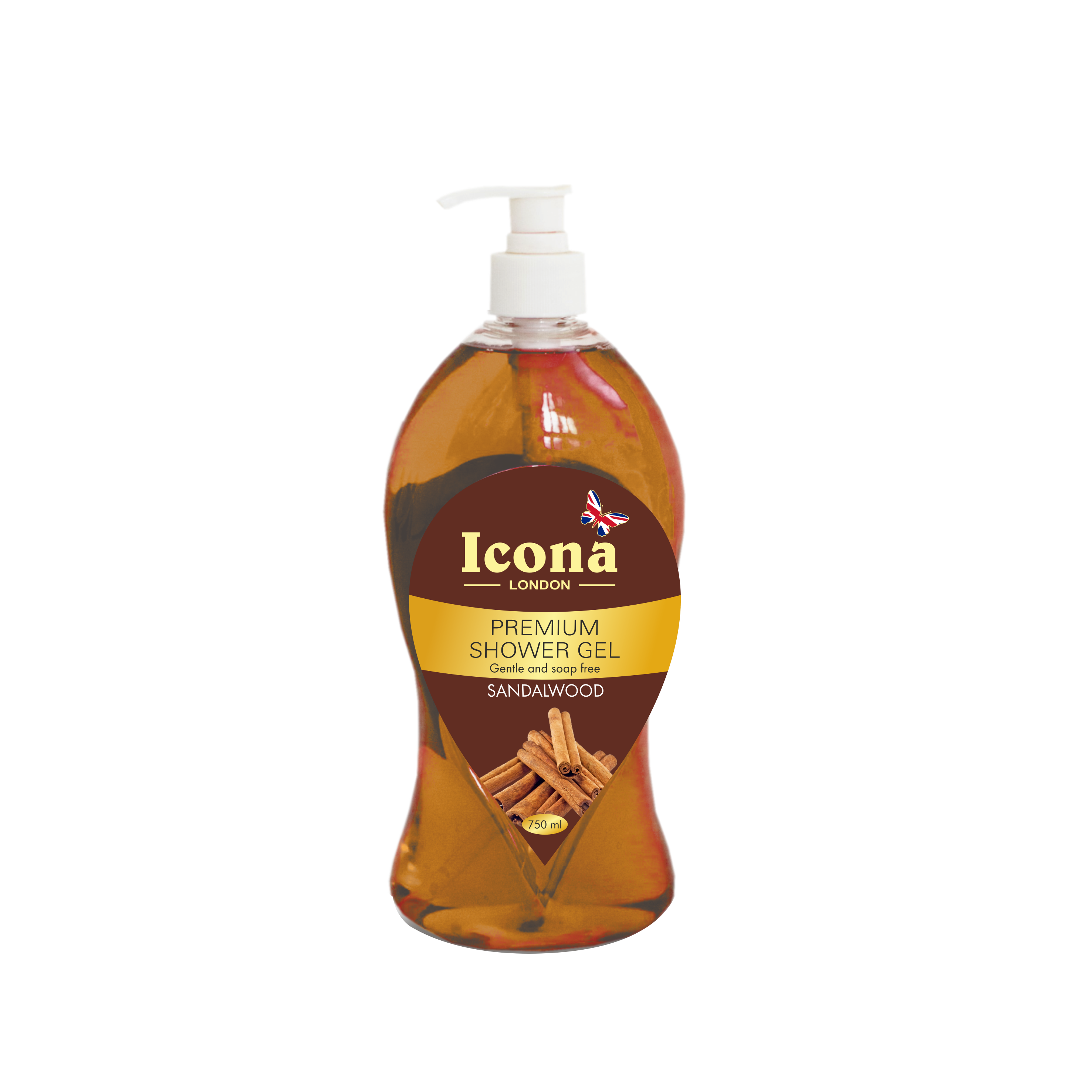 Premium Shower gel (Sandalwood) – Icona London