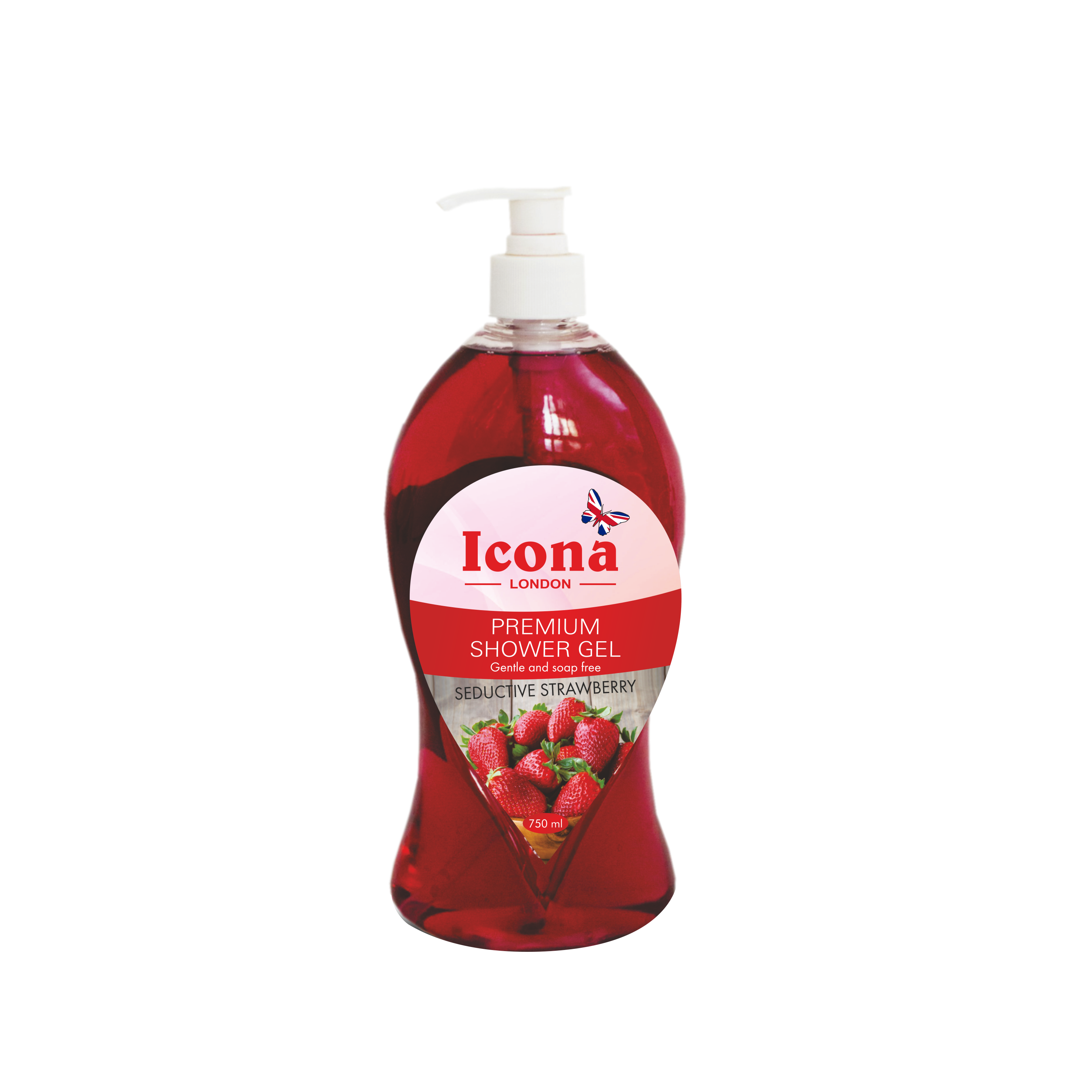 Premium Shower gel (Strawberry) – Icona London
